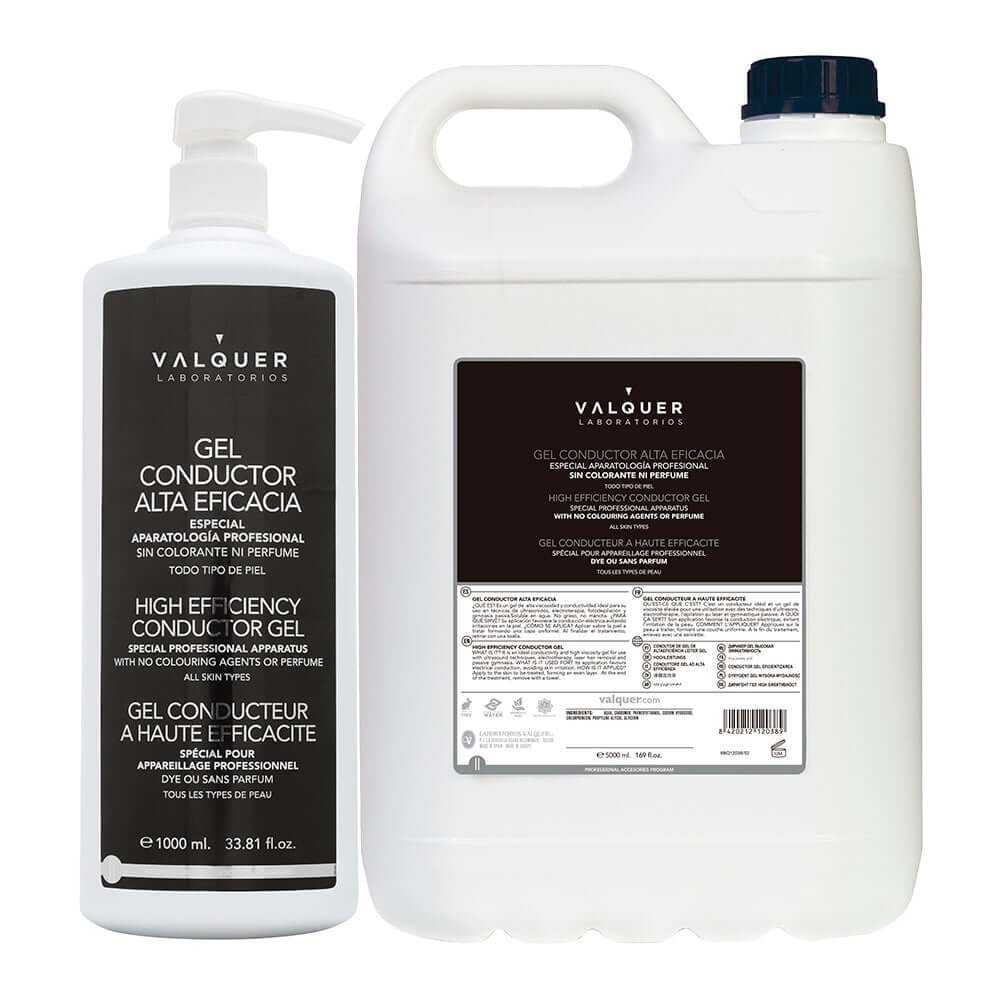 Pack Gel Conductor Facial & Corporal - Alta Viscosidad y Conductividad ...