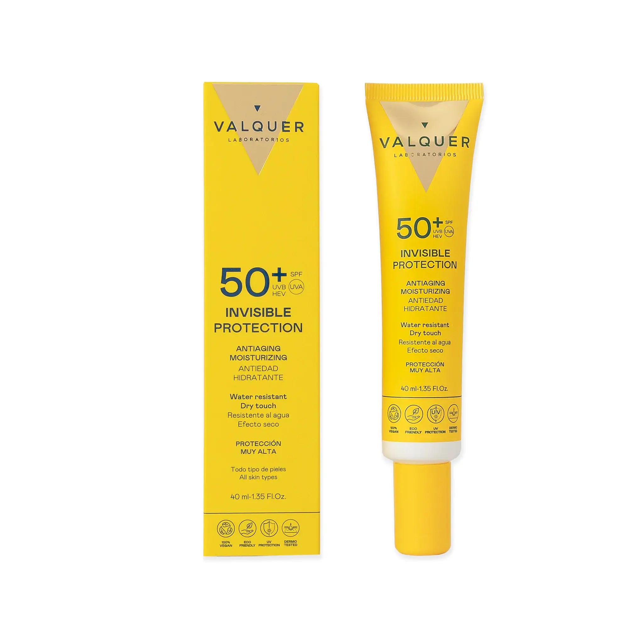 Invisible Protection Facial Serum SPF 50+ Anti-Aging – Valquer®